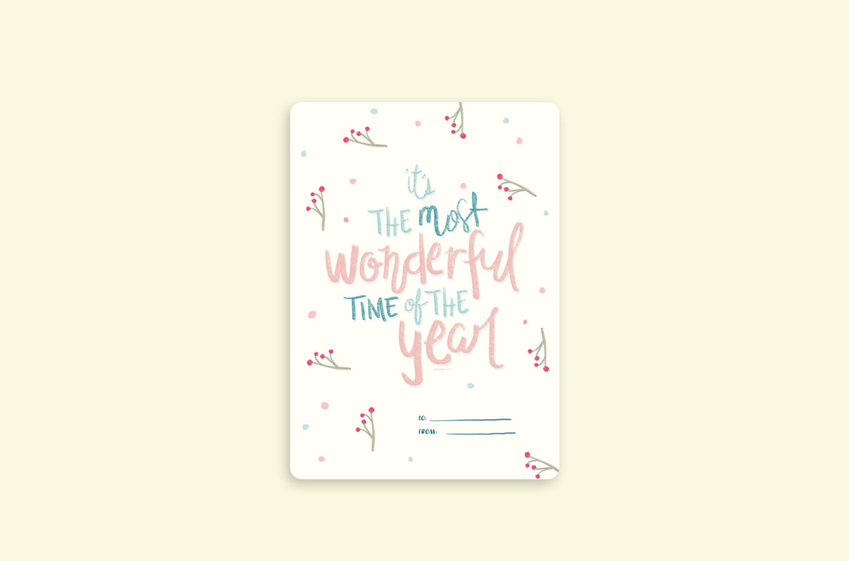 Holiday Greeting Cards - Freebie Supply