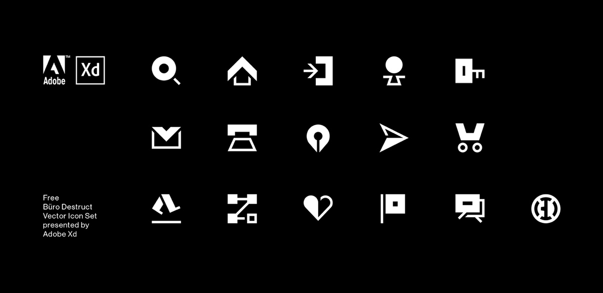 Adobe XD Icon Kit - Freebie Supply