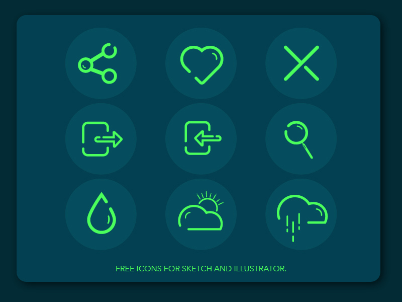 Icons Illustration - Freebie Supply