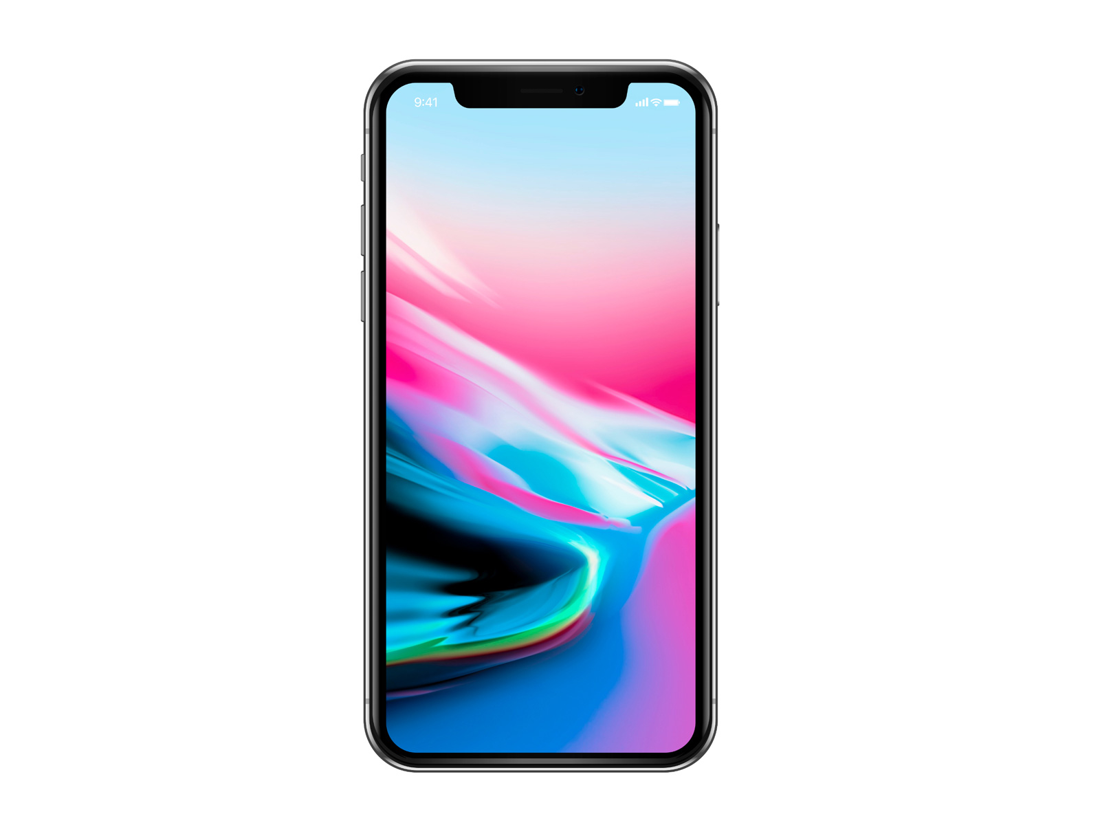 iPhone X Front View Mockup - Sketch Resource - Freebie Supply