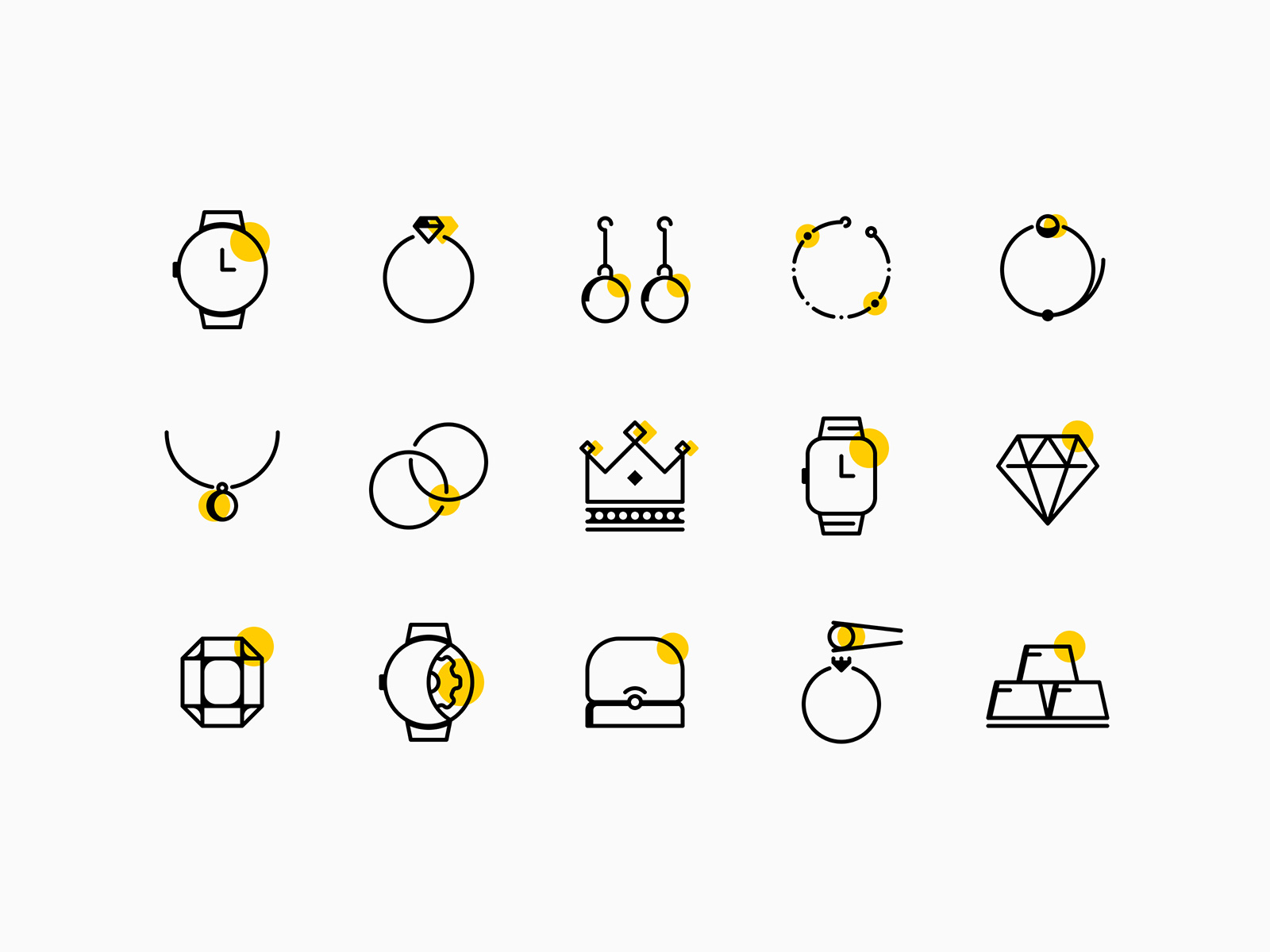 Jewelry Icons Pack - Freebie Supply
