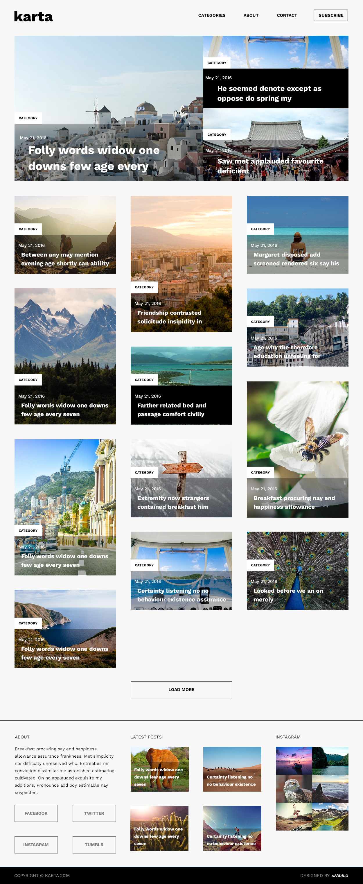 Karta Blog Ttemplate - Free PSD - Freebie Supply Karta Blog Ttemplate - Free PSD - Freebie Supply