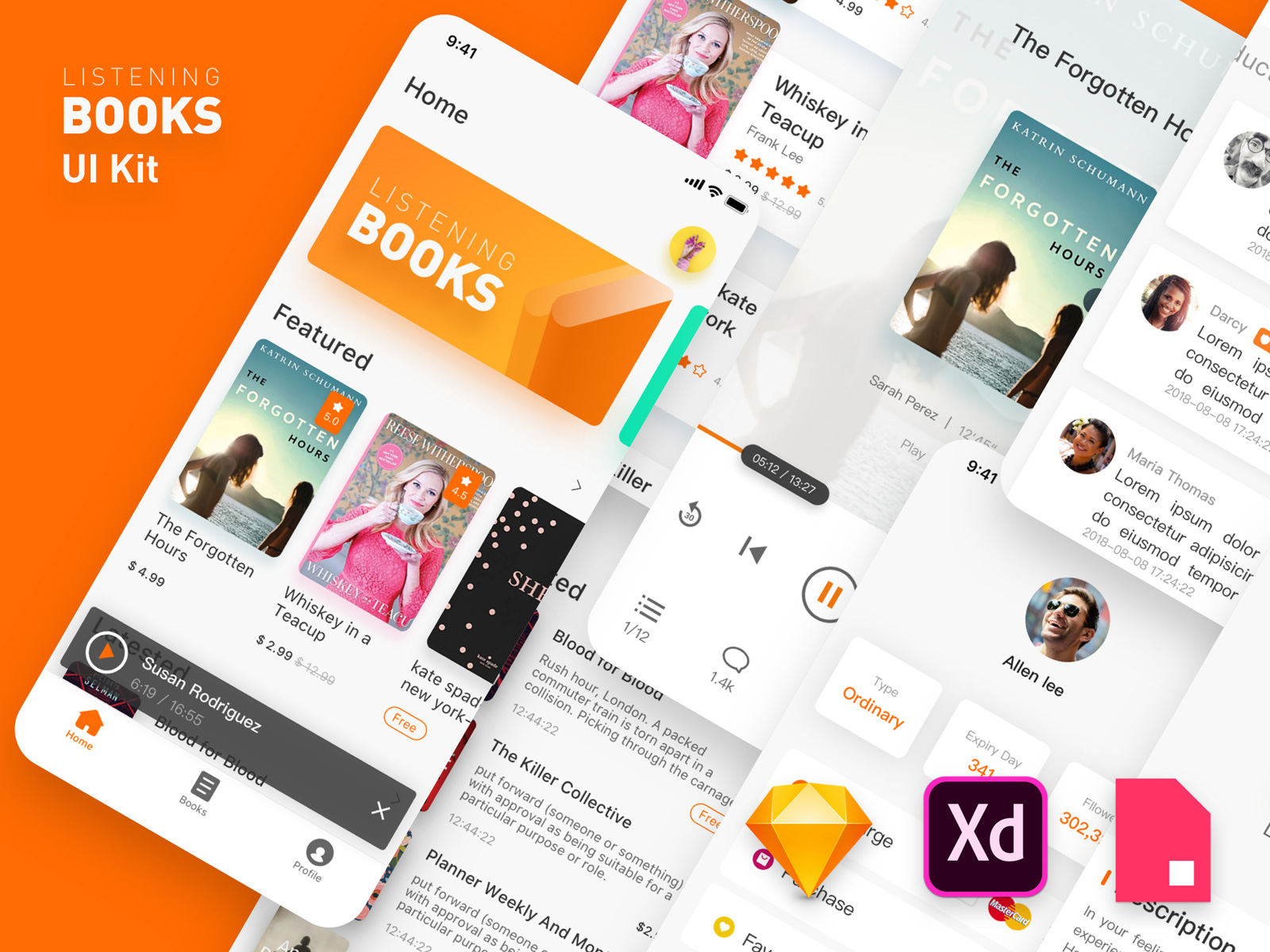 Listening Books App Kit by Aervea - Freebie Supply