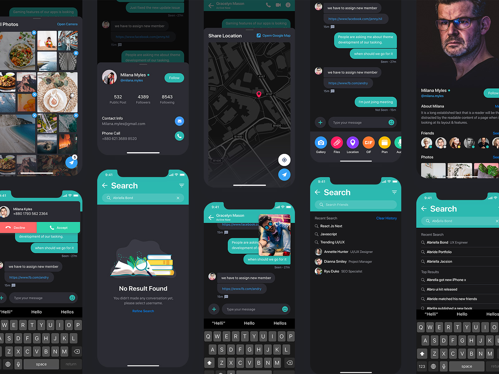 Messaging App Kit Sample - Freebie Supply