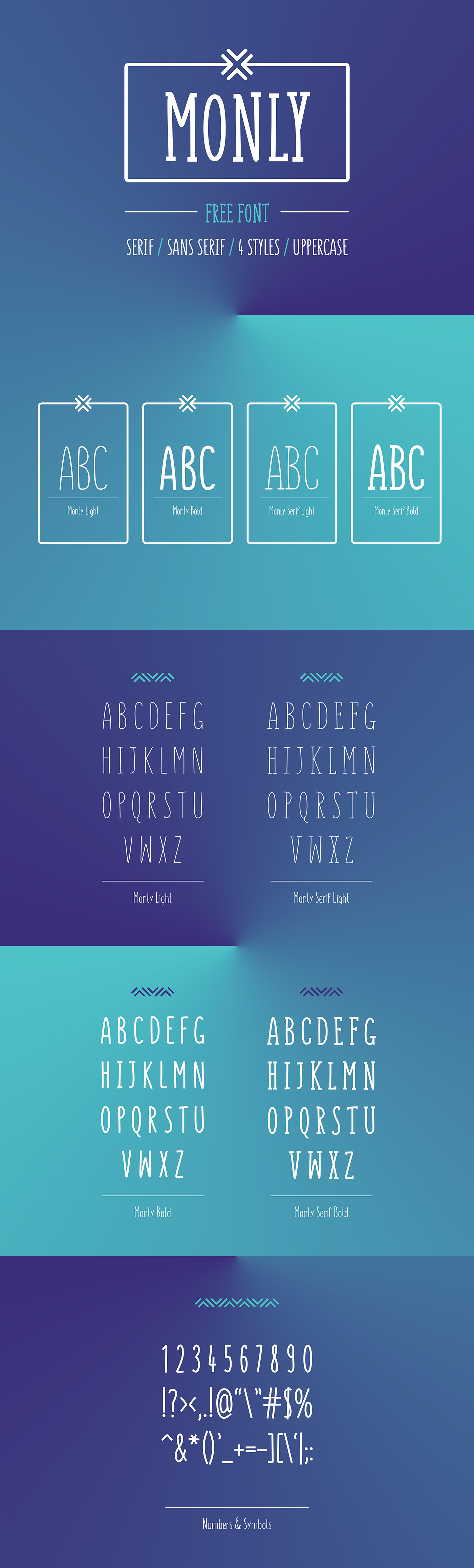 Monly Free Font - Freebie Supply