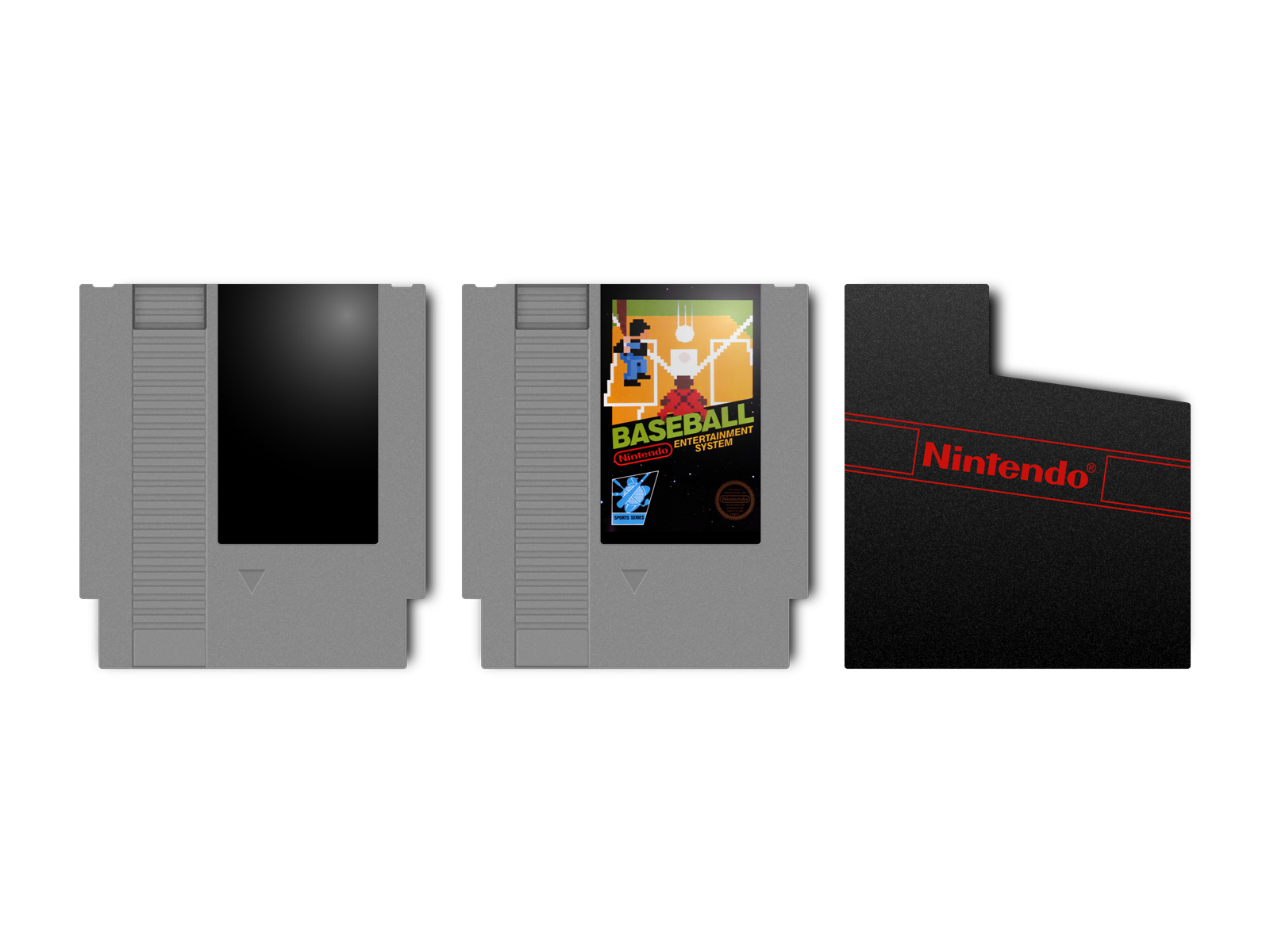 NES Cartridge Template - Sketch Resource - Freebie Supply