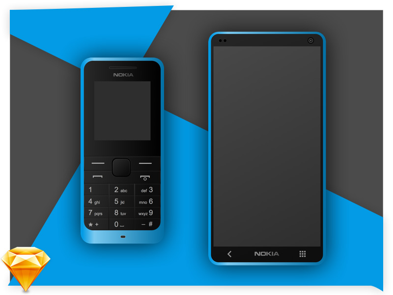 Nokia - Old & New Concept - Freebie Supply
