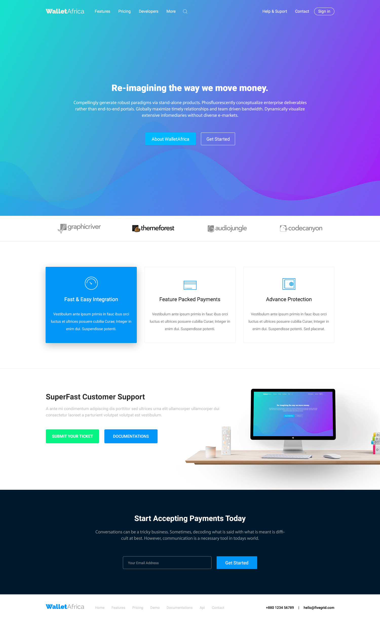 Online Money Transfer Template - PSD Freebie - Freebie Supply
