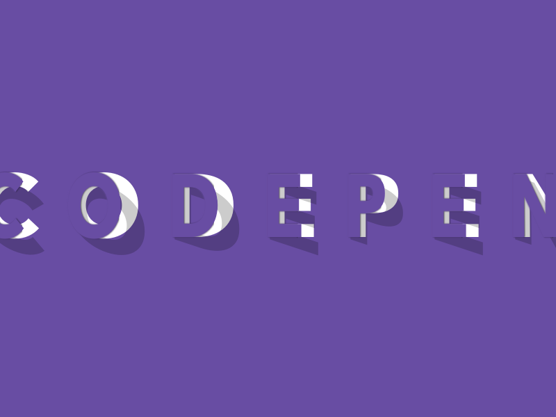 40 CSS Text Effects From CodePen 2018 Freebie Supply