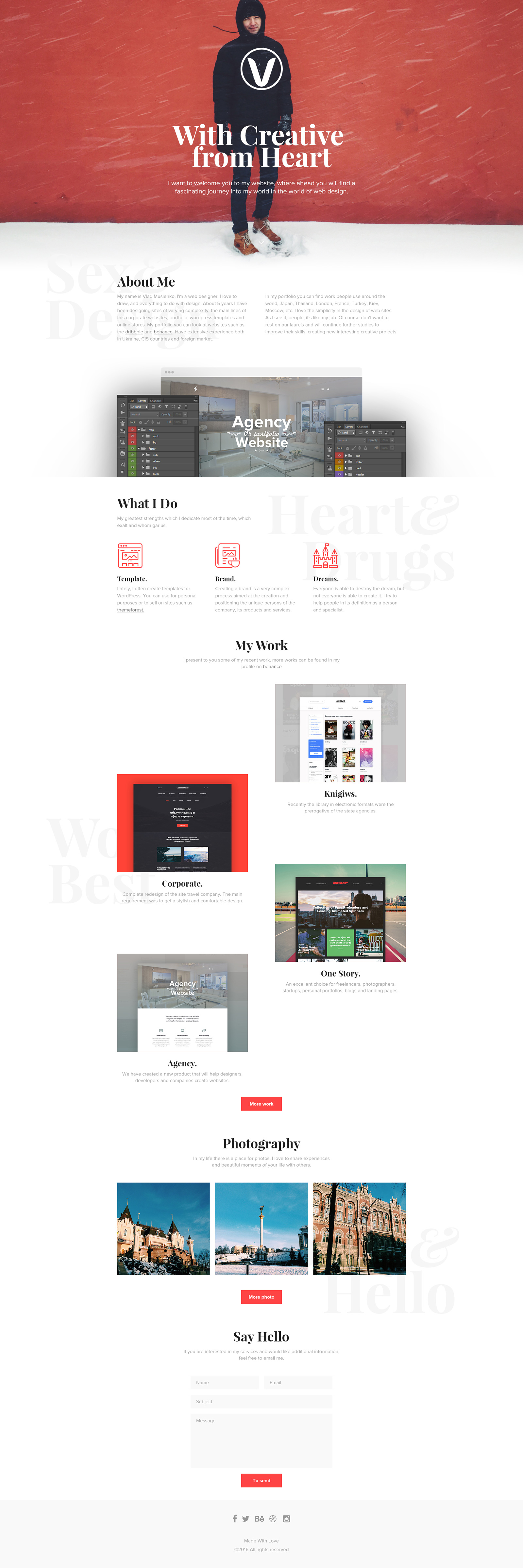 Personal Website Redesign - Free Resource - Freebie Supply