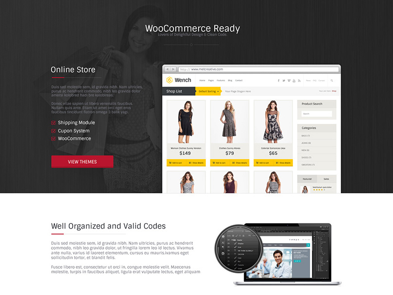 Web Agency Portfolio Website Template PSD - Freebie Supply Web Agency Portfolio Website Template PSD - Freebie Supply