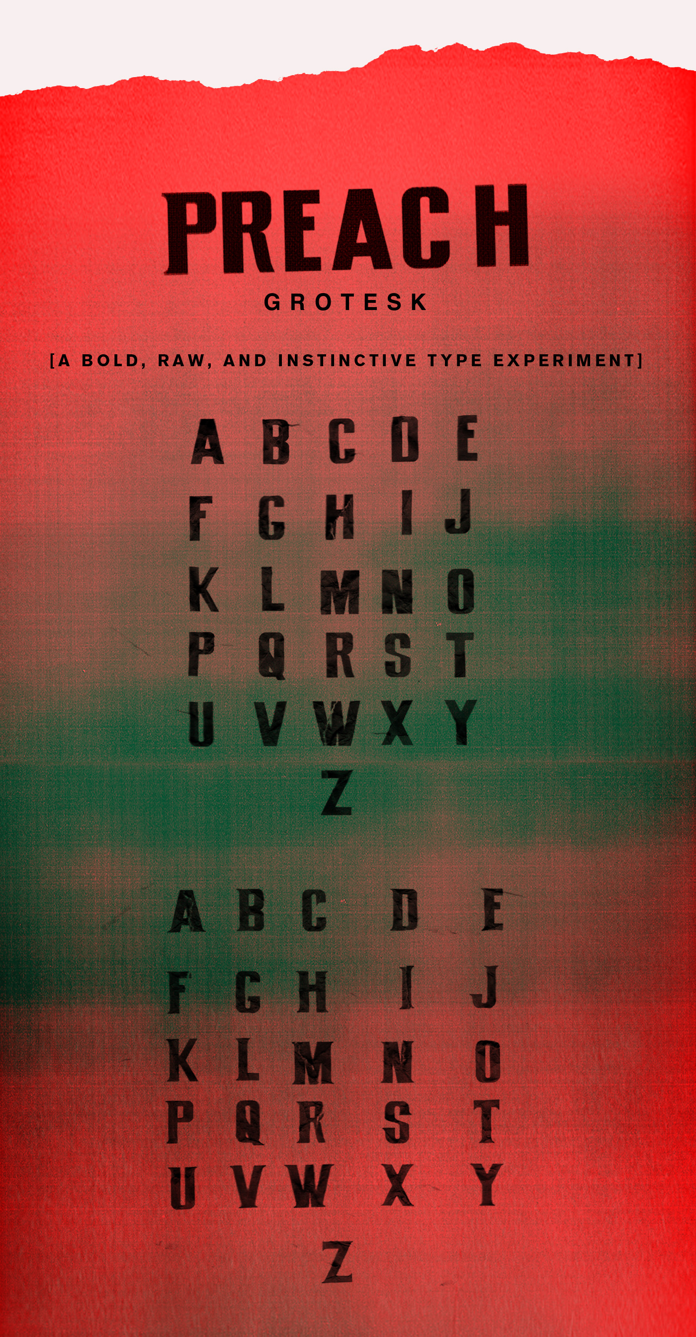 Preach Grotesk Typeface - Freebie Supply