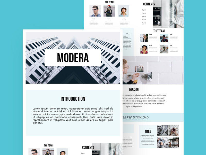 Presentation Templates: Free PSD - Freebie Supply