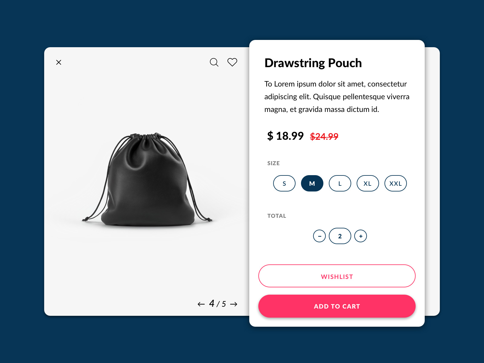 Product Detail View by Jakub - Freebie Supply