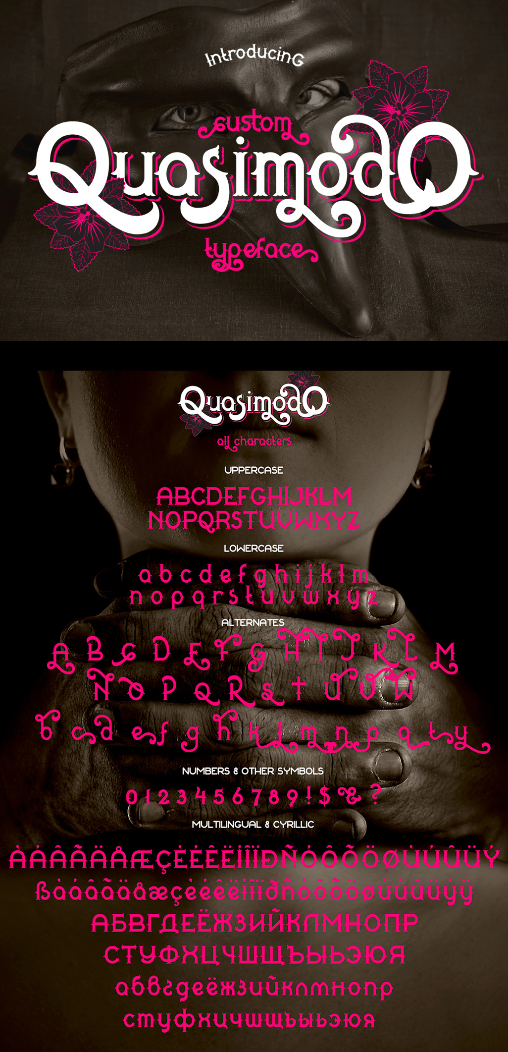 QuasimodoF Font - Display Typeface - Freebie Supply