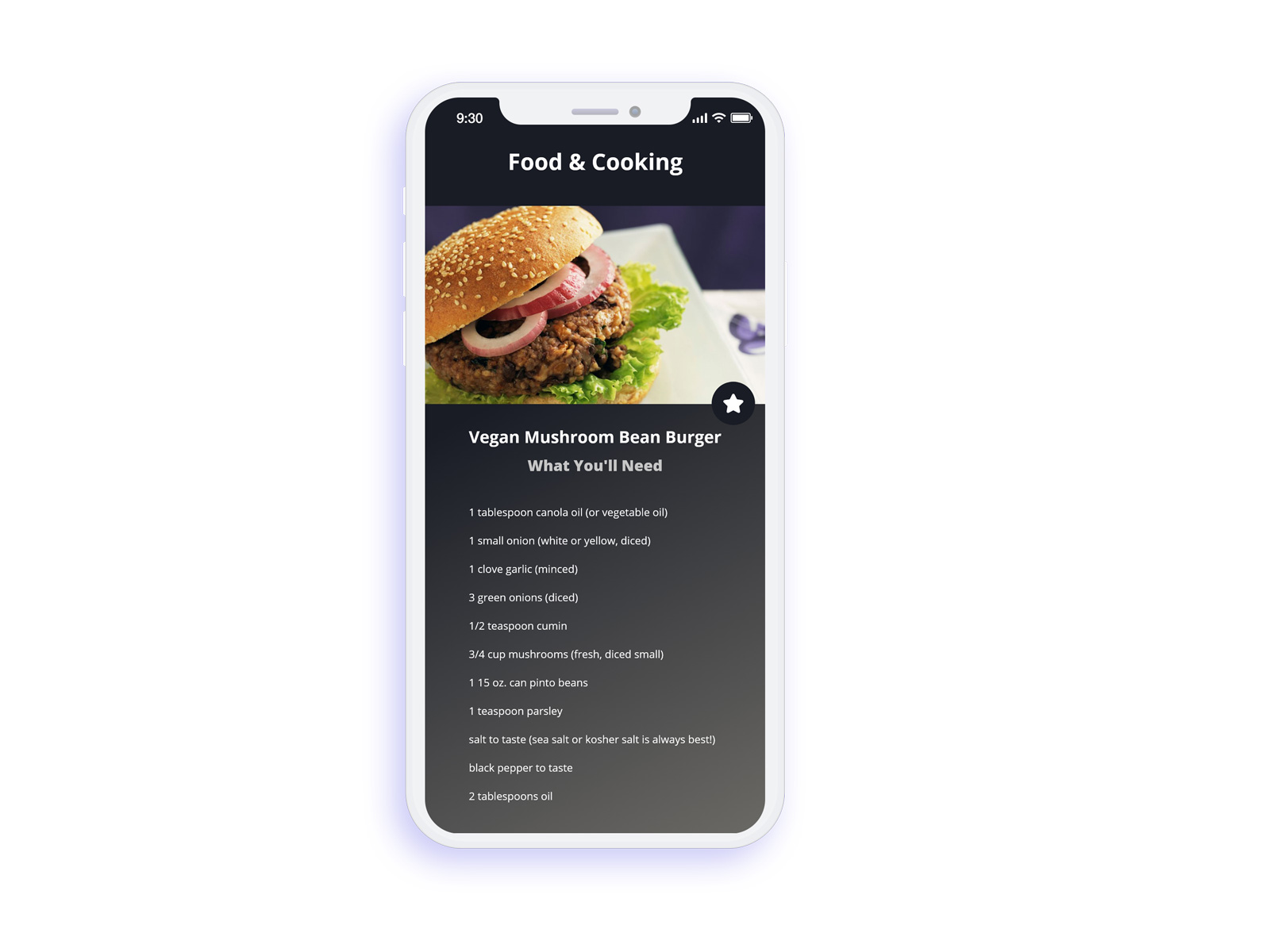 Restaurant App Concept for iPhone X - XD Freebie - Freebie Supply