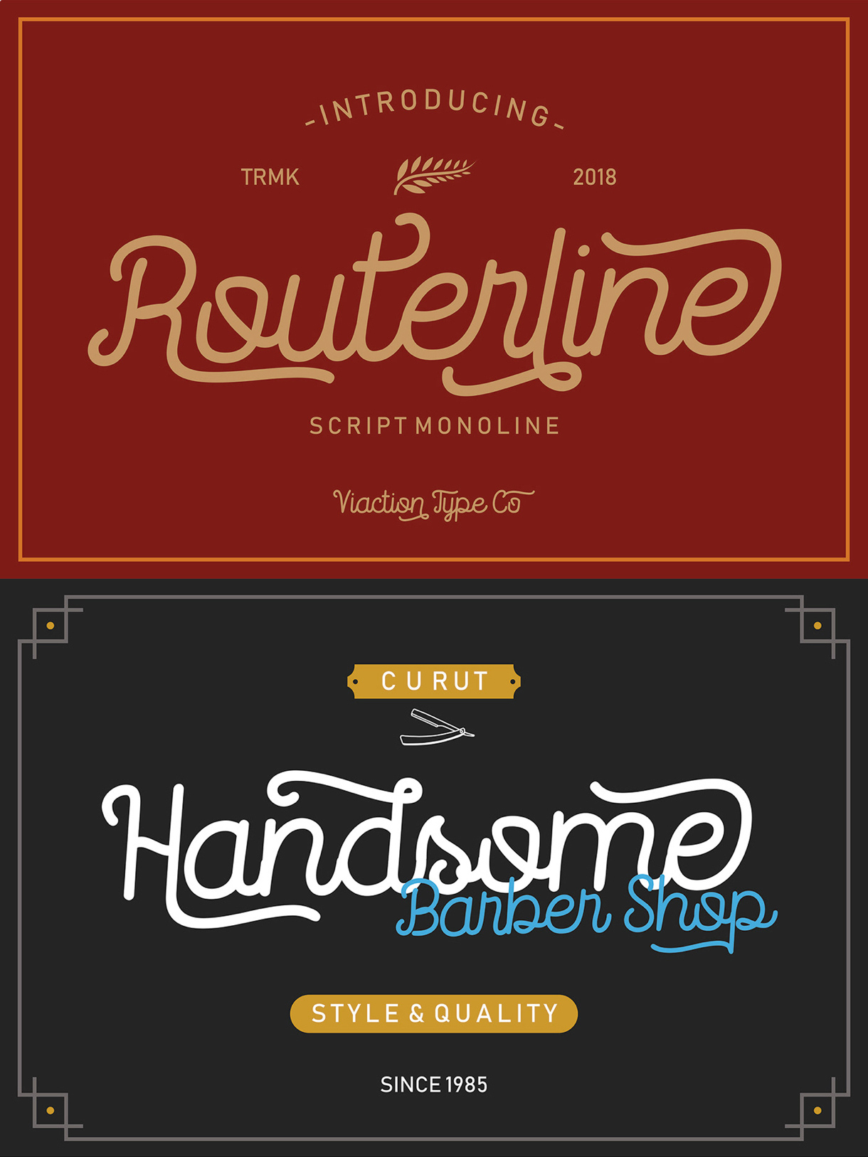 Routerline Font - Freebie Supply