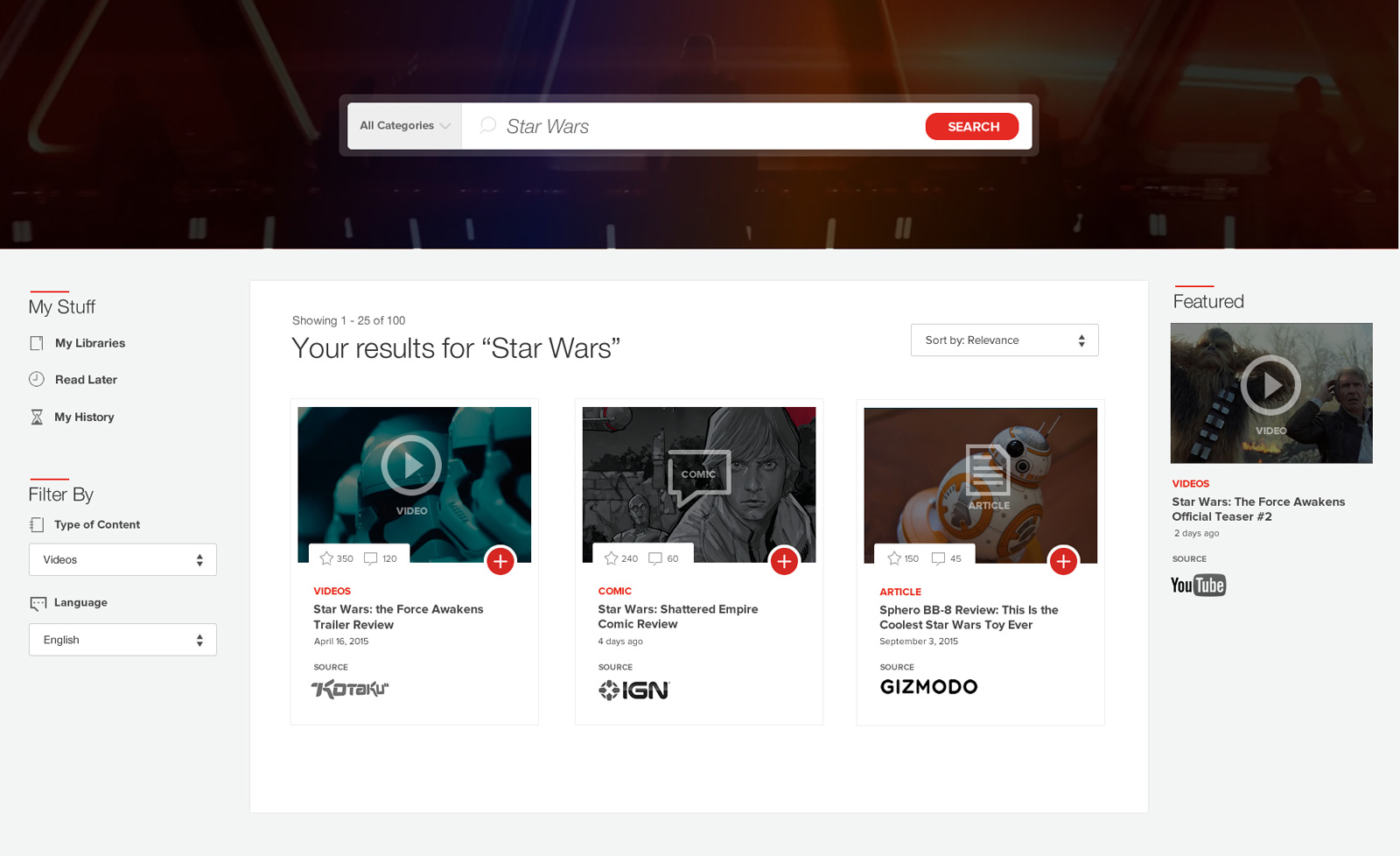 Search Interface - PSD Freebie - Freebie Supply