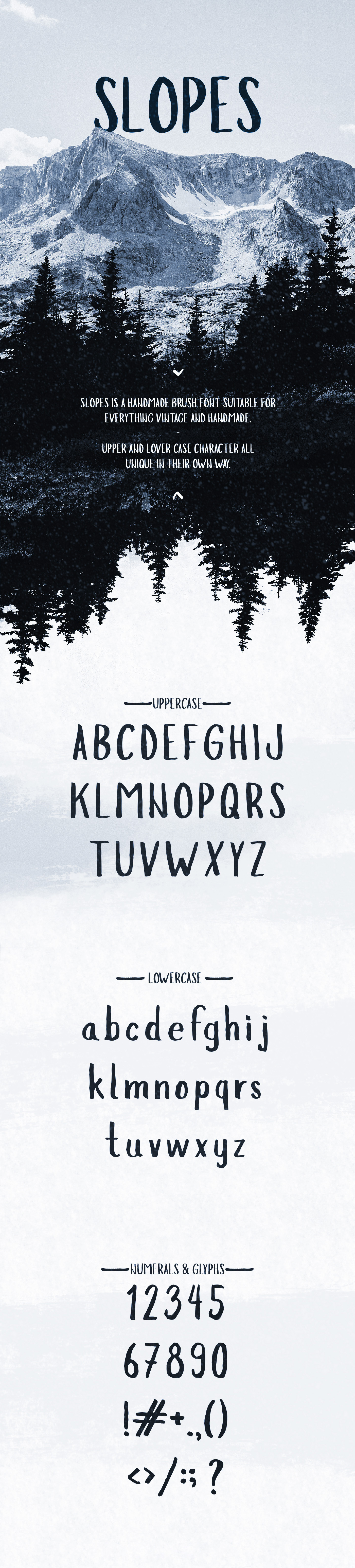 Slopes - Free Brush Font - Freebie Supply