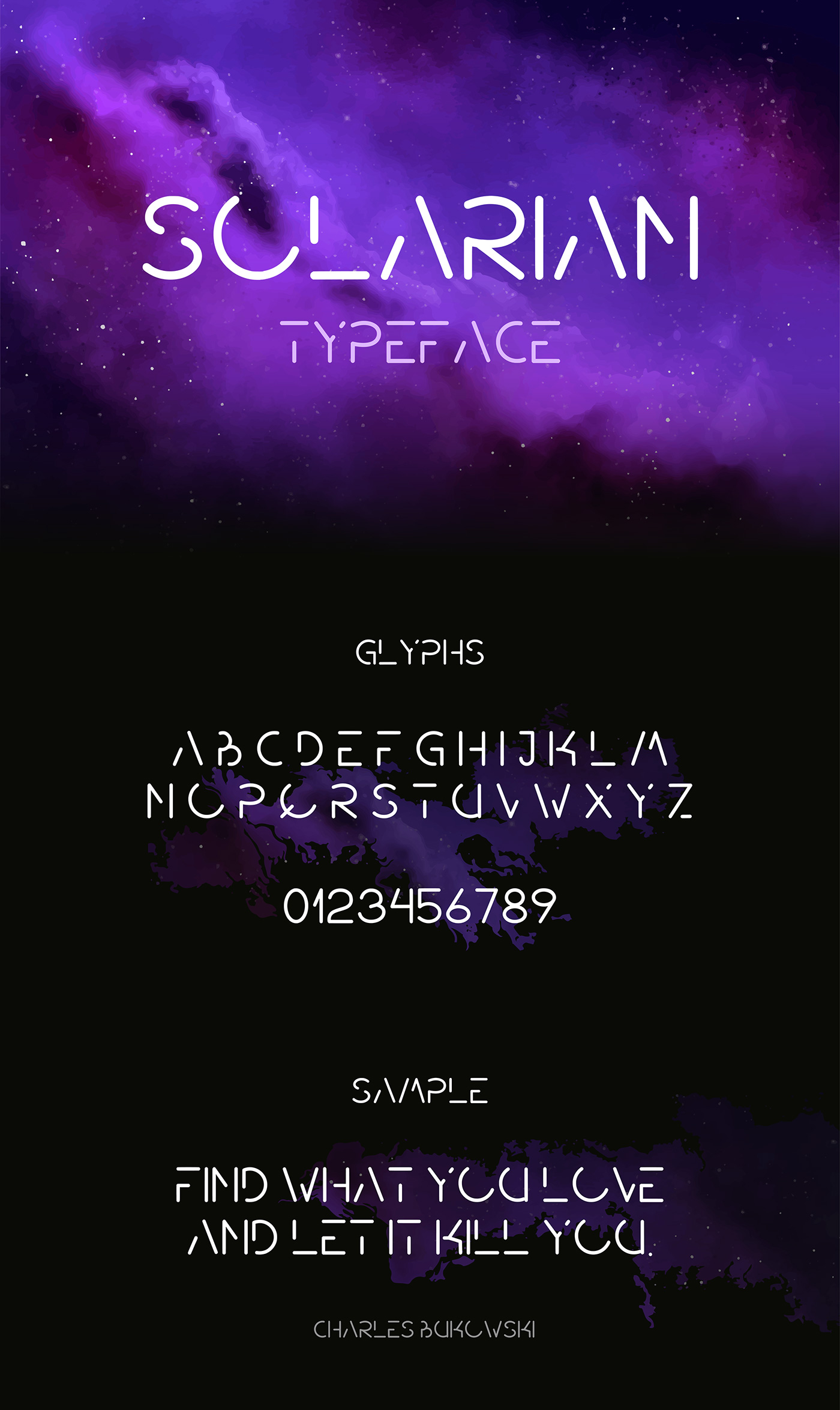 Solarian Font - Space Typeface - Freebie Supply