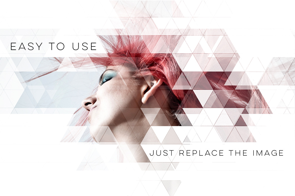 Triangular Photoshop Masks - Free Resource - Freebie Supply