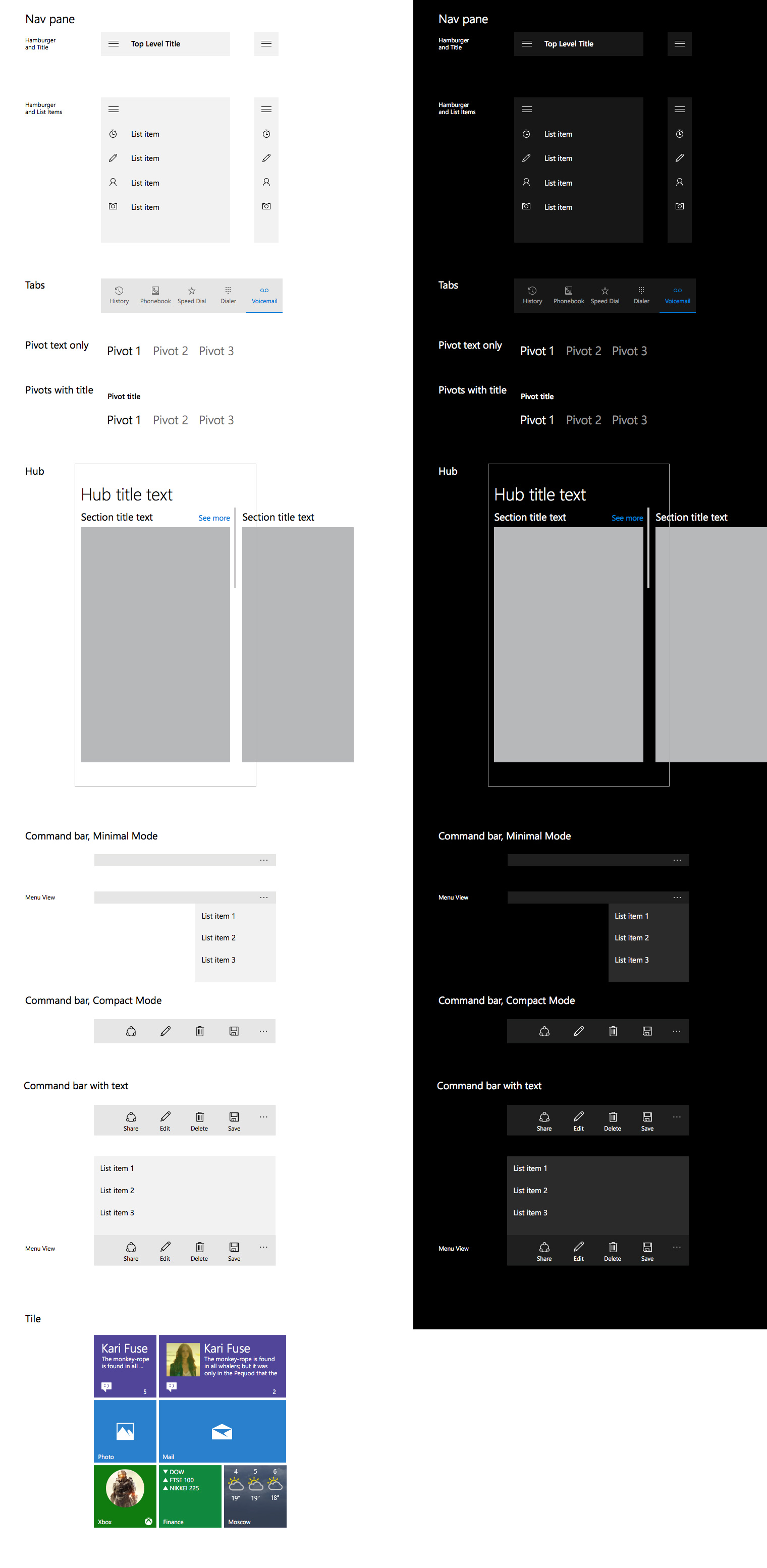 Windows 10 UI Kit for Sketch - Freebie Supply