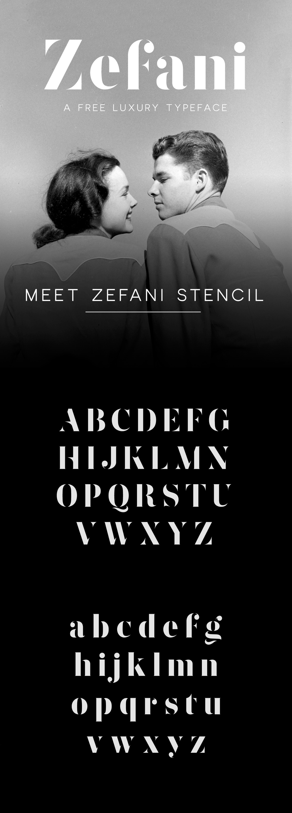 Zefani Font - Elegant & Luxurious Type Family - Freebie Supply