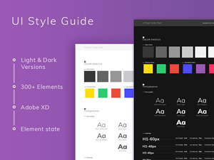 Material Design Color Palette - Adobe XD - Freebie Supply