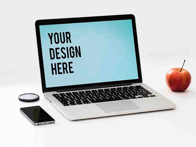 10 Realistic Laptop Mockups - Free Resource - Freebie Supply