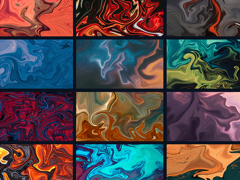 50 Swirl Textures - Free Resource - Freebie Supply