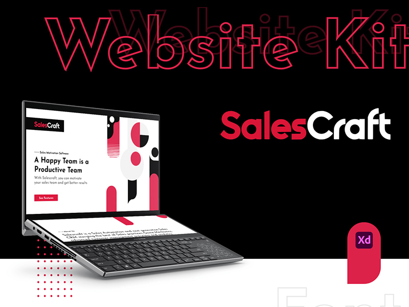 Sales Software Website Kit - Freebie Supply