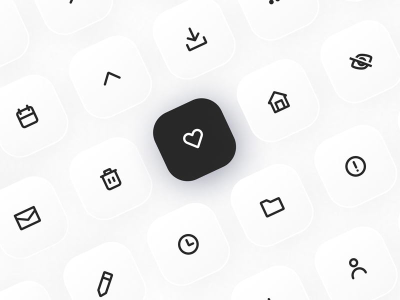 Basic Icon Set - Freebie Supply