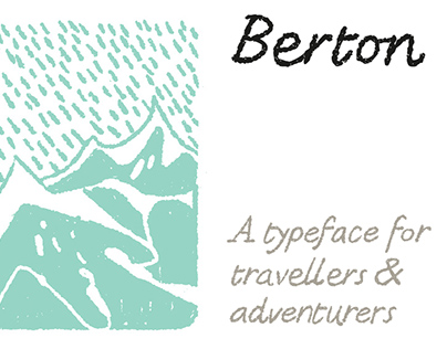 Berton Font - Free Handwriting Typeface - Freebie Supply