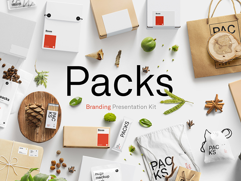 Branding Presentation Kit PSD - Freebie Supply