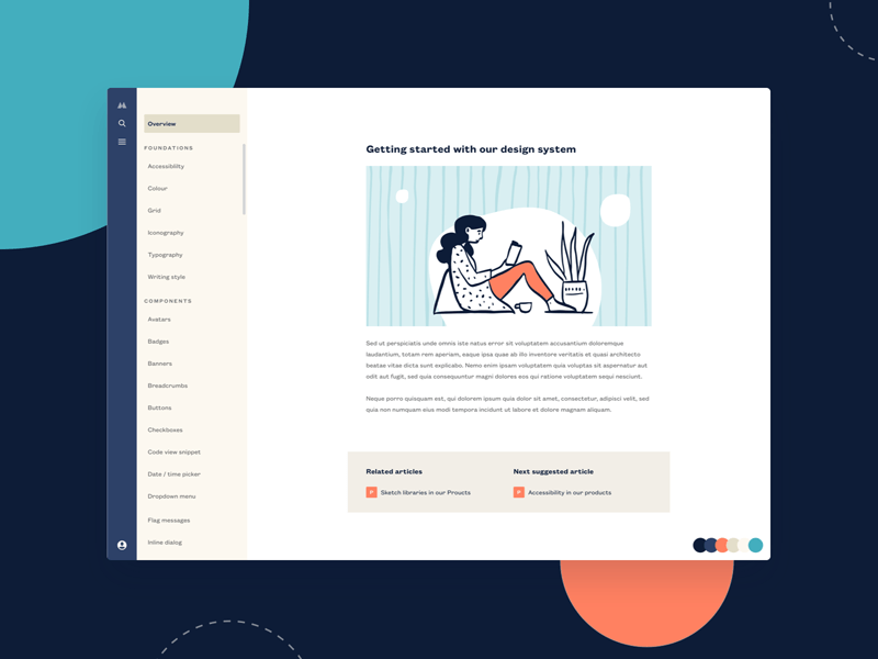 Design System Documentation Website - Freebie Supply