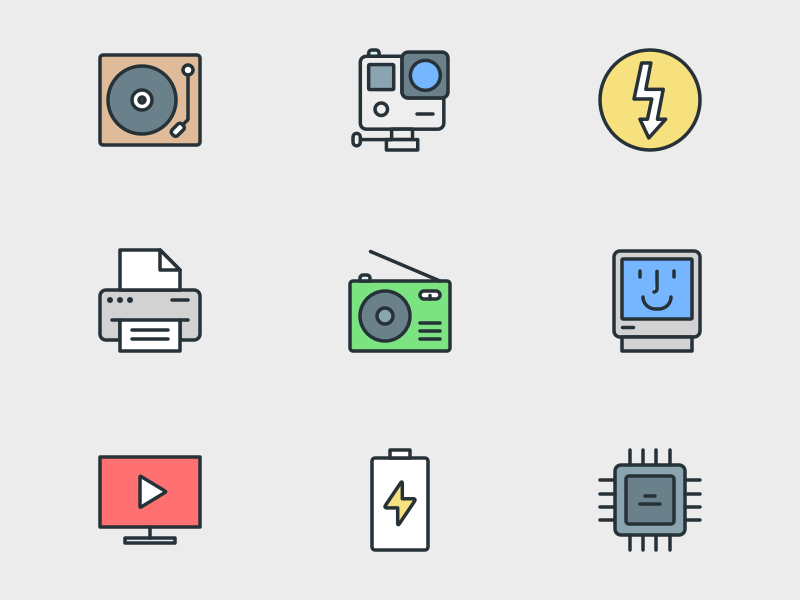 Devices Icons Pack - Sketch Freebie - Freebie Supply Devices Icons Pack - Sketch Freebie - Freebie Supply