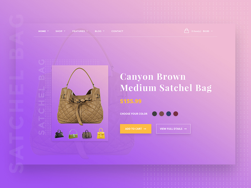 E-Commerce Product Card Concept - Freebie Supply