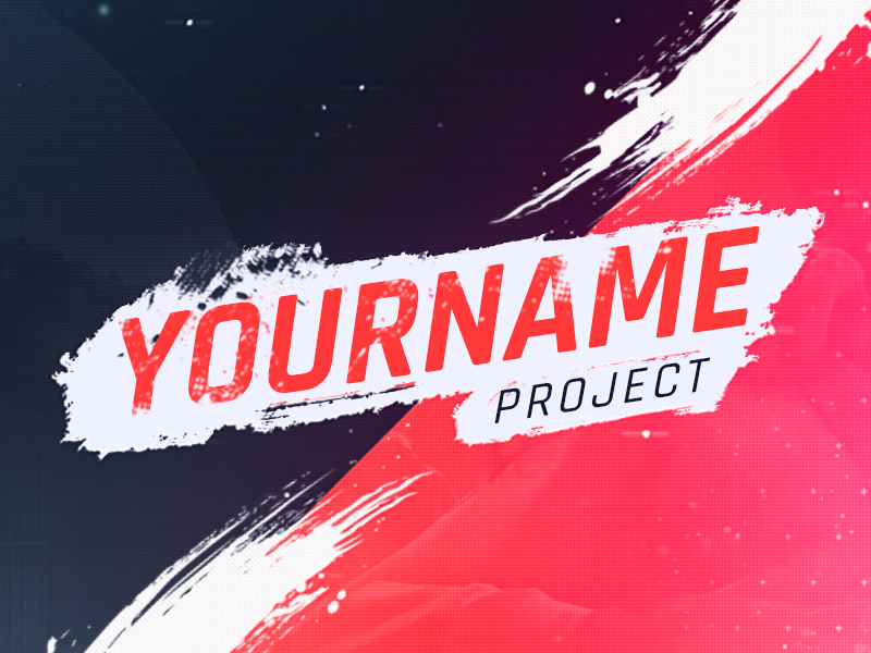 CS:GO Banner Template: Free PSD - Freebie Supply