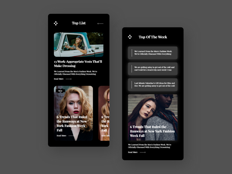 Fashion Tips Mobile App Concept - Freebie Supply Fashion Tips Mobile App Concept - Freebie Supply