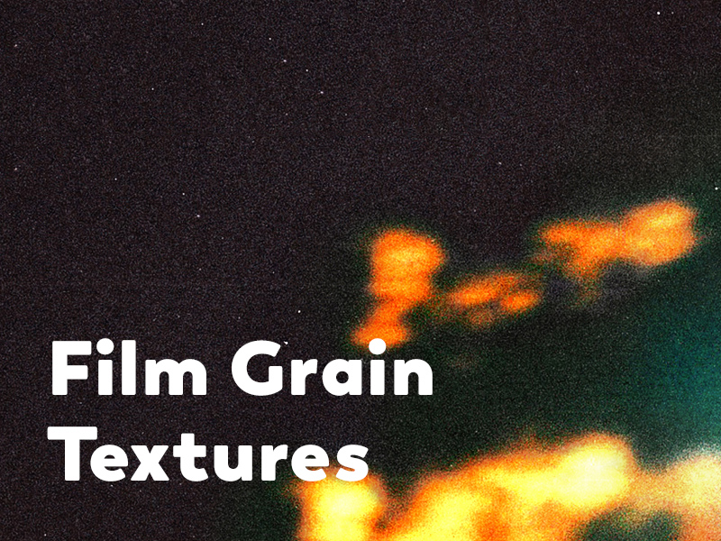 Film Grain Textures Pack - Free Resource - Freebie Supply