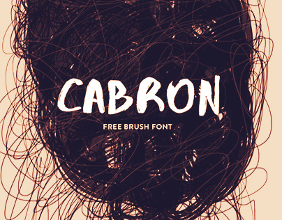 Cabron Font - Freebie Supply