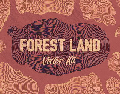 Forest Land Vector Kit - Freebie Supply