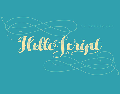 Hello Script Font - Freebie Supply