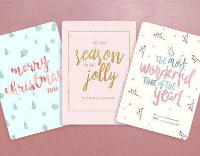 Holiday Greeting Cards - Freebie Supply