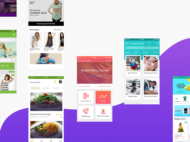 Home UI Design - Free PSD - Freebie Supply