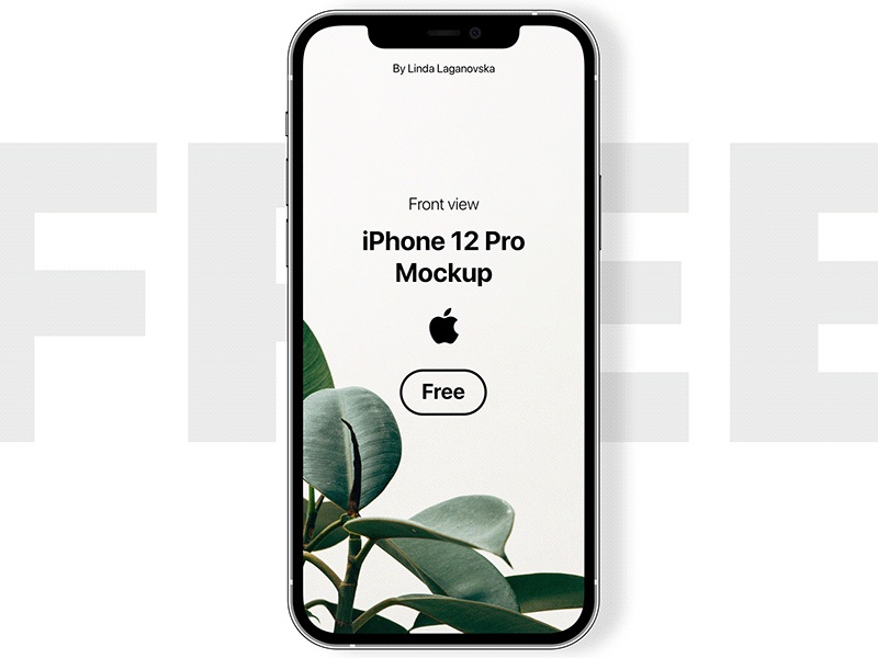 iPhone 12 Pro Mockup - Free Resource - Freebie Supply