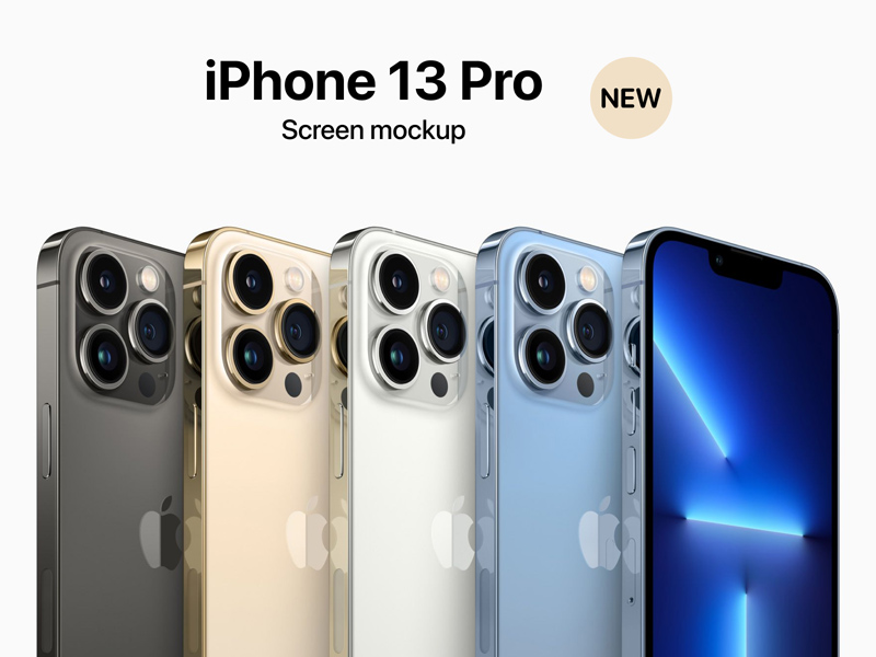 iPhone 13 Pro Mockup for Figma - Freebie Supply