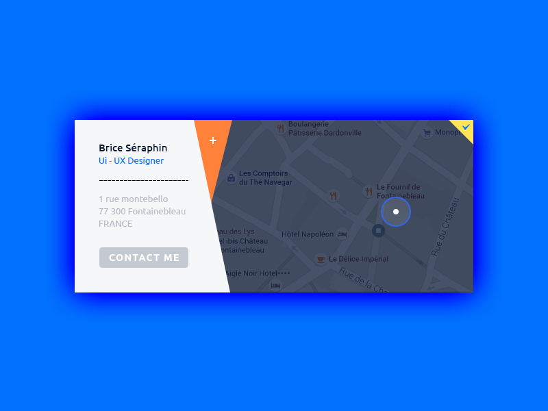 Location Map PSD - Freebie Supply