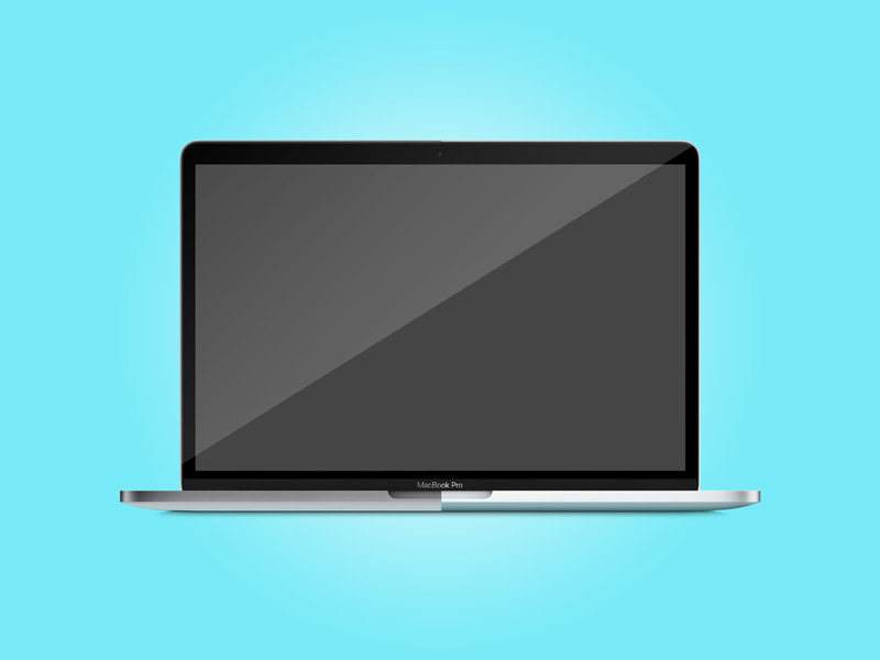 Macbook Pro 2016 Silver & Space Grey Mockup - PSD Freebie - Freebie Supply