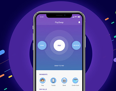 Android XD UI Kit - PaySwap iOS Payment App - Freebie Supply